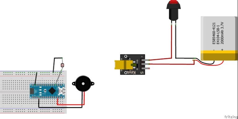 Arduino laser light security system with full project report ...