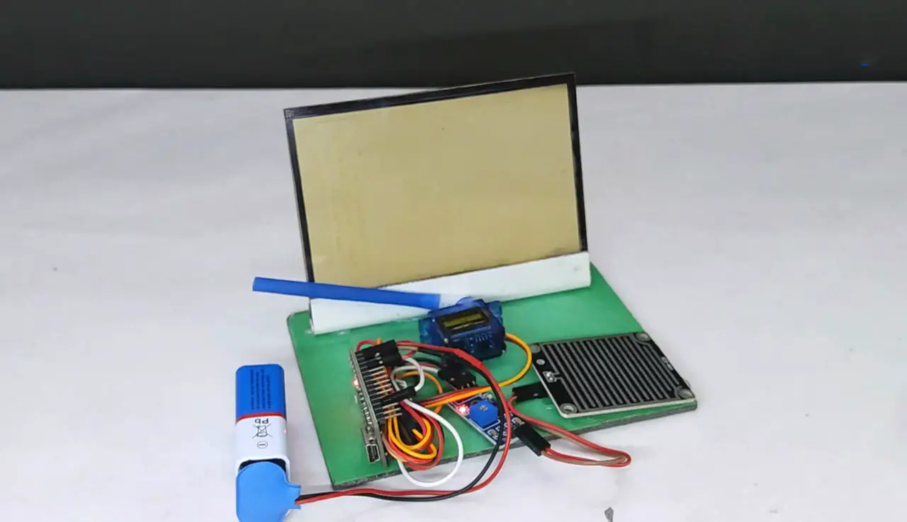 Automatic Rain Sensing Wiper Using Arduino With Circuit Diagram Geekyelectronics