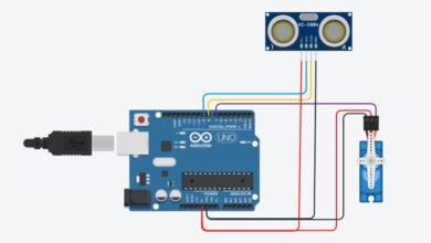 Automatic door opening system using arduino & ultrasonic sensor