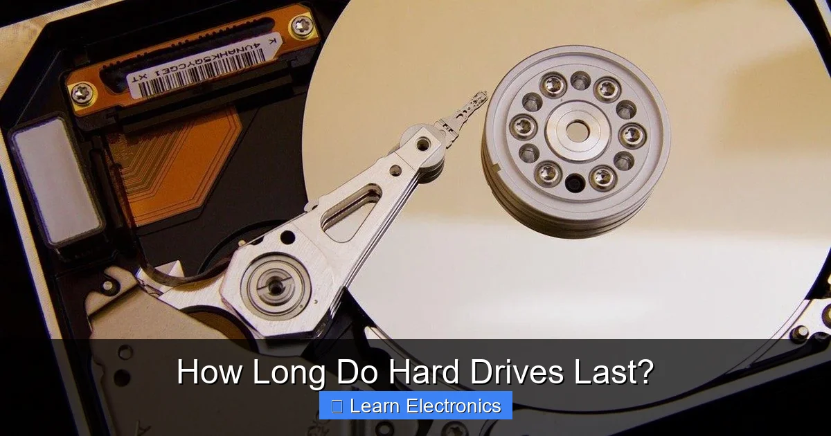 How Long Do Hard Drives Last? - GeekyElectronics