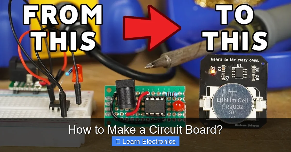 How to Make a Circuit Board? - GeekyElectronics