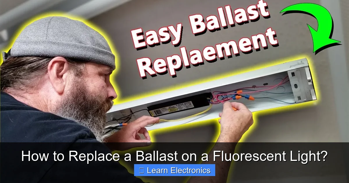 How to Replace a Ballast on a Fluorescent Light? - GeekyElectronics