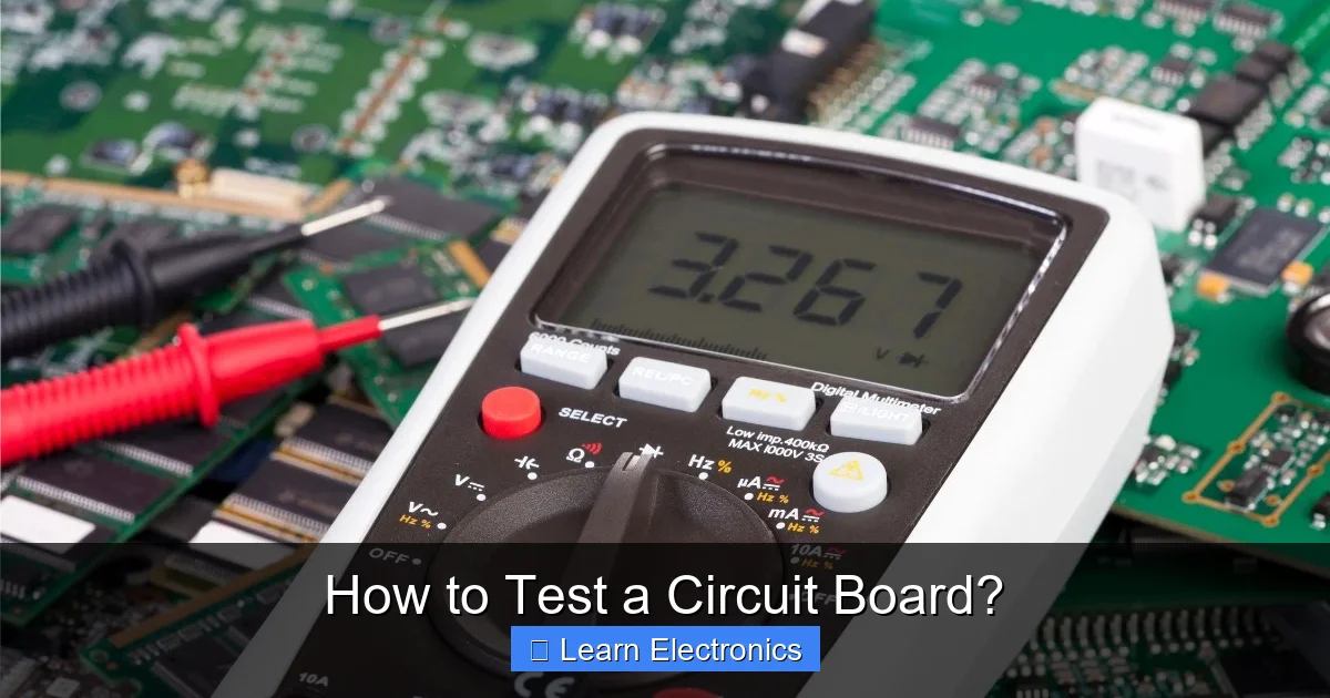 How to Test a Circuit Board? - GeekyElectronics