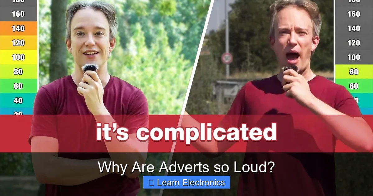 Why Are Adverts so Loud? - GeekyElectronics