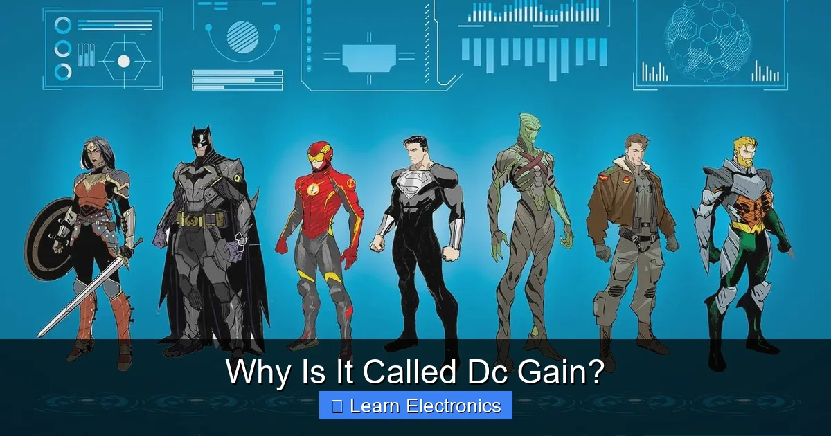 Why Is It Called Dc Gain? - GeekyElectronics