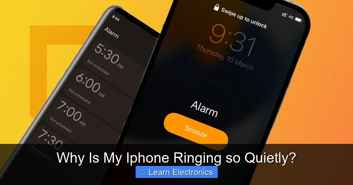 Why Is My Iphone Ringing so Quietly? - GeekyElectronics