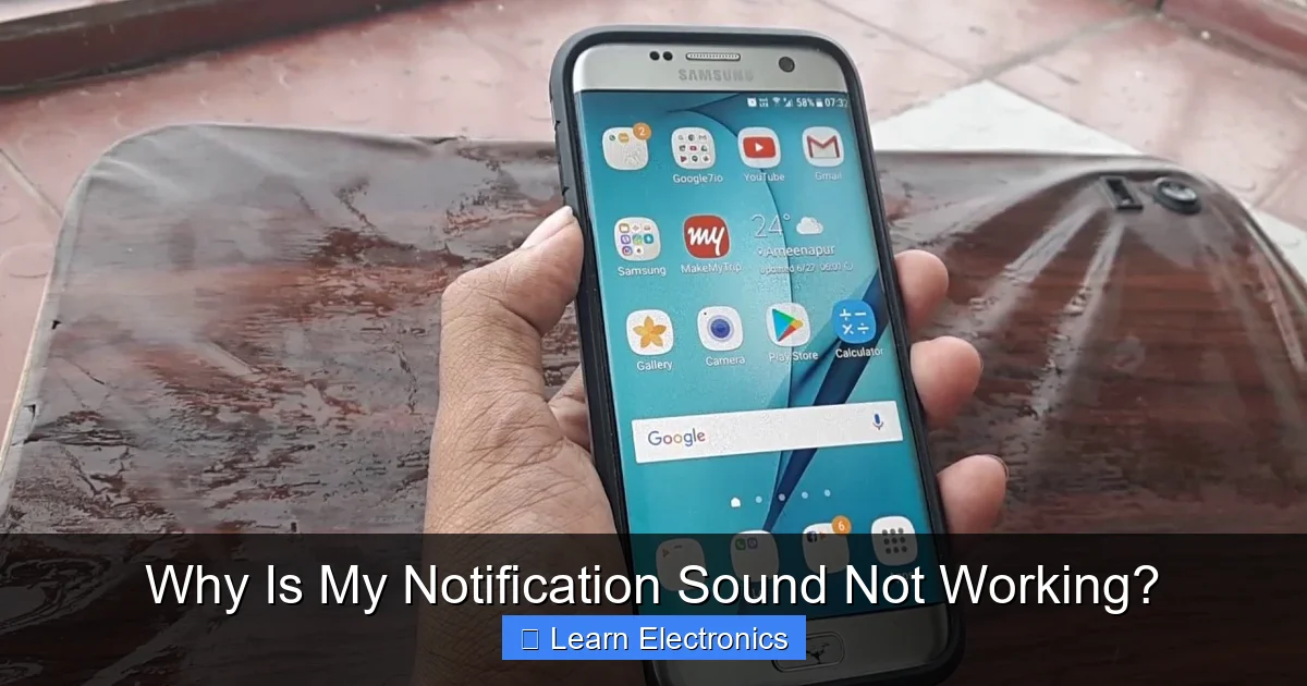 Why Is My Notification Sound Not Working? - GeekyElectronics
